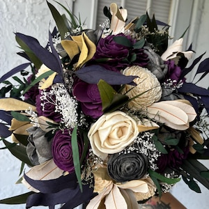 Dark Green and Gold Boutonniere, Emerald Dahlia Buttonhole, Groom and ...