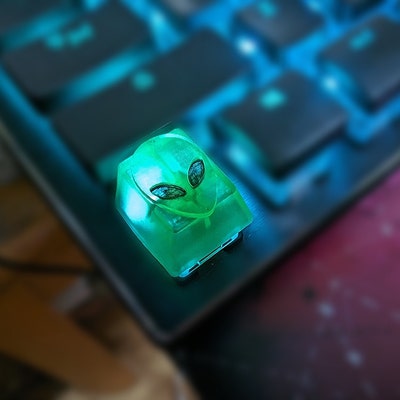 Alien Egg Keycap Xenomorph Egg Face Hugger Egg Custom Keycap Mechanical ...