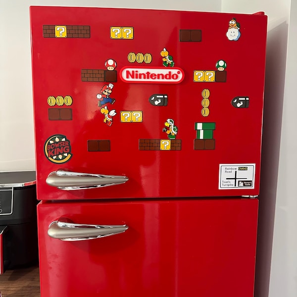 Nintendo 3D Fridge Magnet / Shelf Display - Retro 80s 8bit Video Games ...