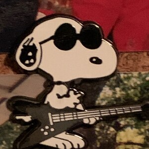 Punk Snoopy Hard Enamel Pins - Etsy
