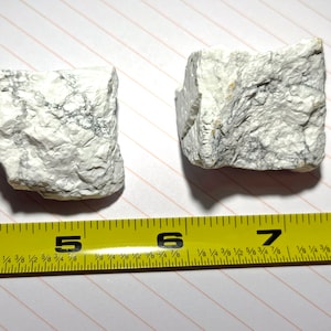 Raw White Howlite Stone White Howlite Crystal Rough White Howlite ...