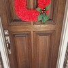 THE Official OSU Block O Wreath With Over 100 Red Silk Carnations, Real ...