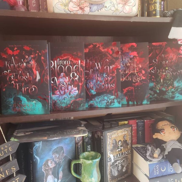 From Blood and Ash Special Edition Book Set | FBAA, Booktok, Bookish ...