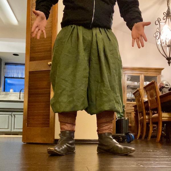 Rus/viking Pants Heavy Weight Linen - Etsy