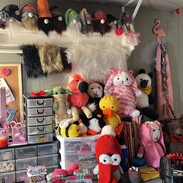 Baby Penguin - Circular Knitting Machine Pdf Pattern - Sentro Addi ...