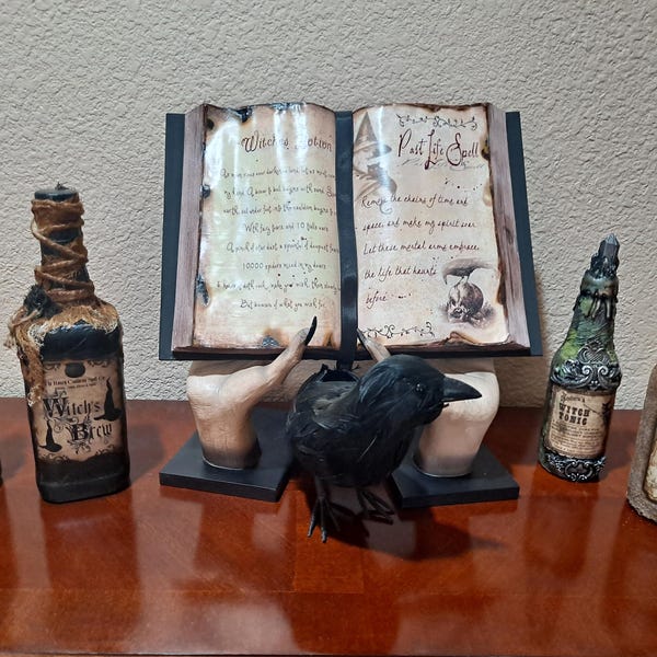 The Witches' Lair Apothecary Chest, Halloween Home Decor, Halloween ...