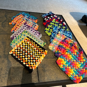 Loops for 7 Pot Holder Weaving Looms, Mini Pack by Friendly Loom ...