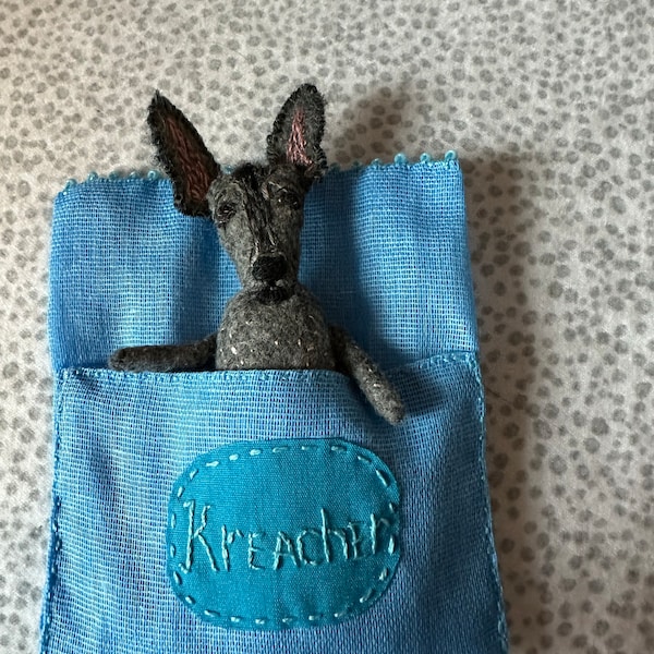 Custom Worry Dog Doll. Pocket Toy. Pocket Dog Toy. Custom Pet Memorial ...