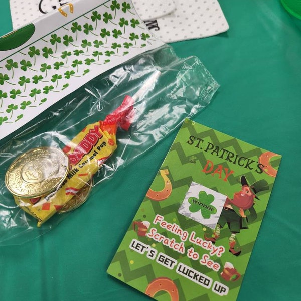 St Patrick's Day Printable, St Patrick's Day Treat Bag Topper ...