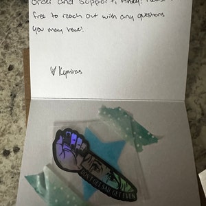 Cosmo Sticker the Rose K-pop Vinyl Sticker Dual Dawn to Dusk Tour ...