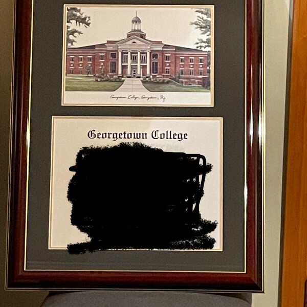 Four Certificate Frame Degree Framing Holds 4 Diploma Quadruple Documents Framing Professional ...