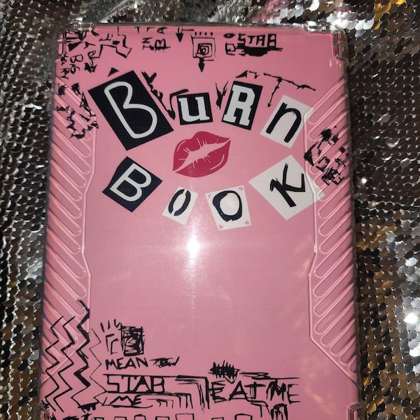 Burn Book Cover Logo Lips SVG PNG | Burn Book Svg, Burn Book Png, Burn ...