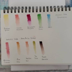 Handmade Watercolor Sample Pack - Etsy