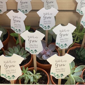 Editable Sign for Succulent Favors Greenery Editable Sign | Etsy