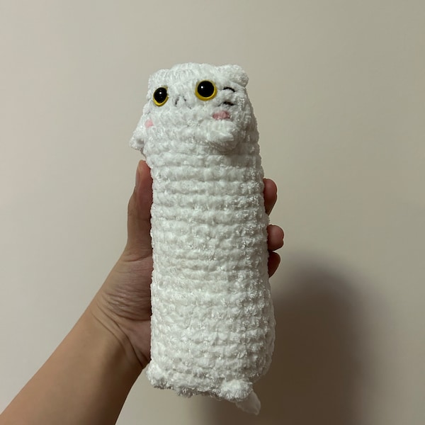 Long Cat Amigurumi Pattern Bundle, Squishy Long Kitty Plushie, Cat ...