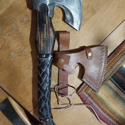 Beautiful Custom Handmade Viking Forged Axe, Collectibles Axe, Hatchet ...