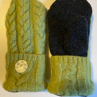 Upcycled Wool Sweater Mitten- PDF Pattern - INSTANT DOWNLOAD - Etsy Canada