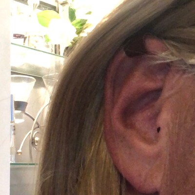 Black Textured Powder Coated Ear Cuffs With NO Holes Ear - Etsy