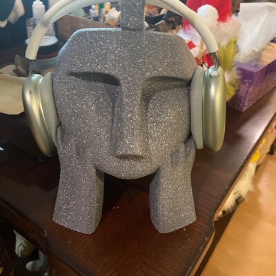 Hamangia Thinker Headphone Stand Neolithic Artifact Headset Hanger ...