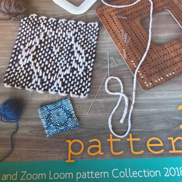 Zoom Loom Pattern Book: 30 Weaving Designs, Ullvuna Collection - Etsy