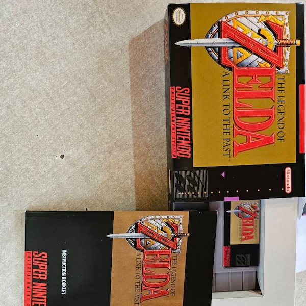 The Legend of Zelda Link to the Past | NTSC | Super Nintendo | SNES ...