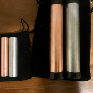 Pharaoh Rods Copper/zinc Quartz Filled Approx. 4 - Etsy