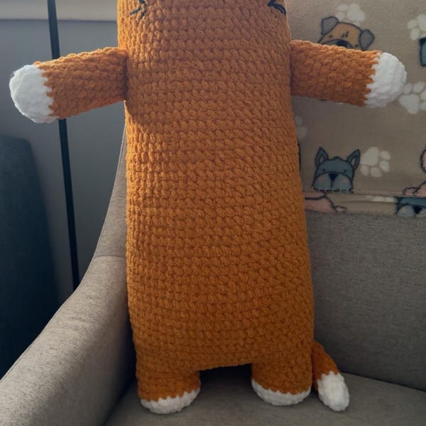 Big Long Cat Crochet Pattern. Create You Own Big Long Cat Amigurumi ...