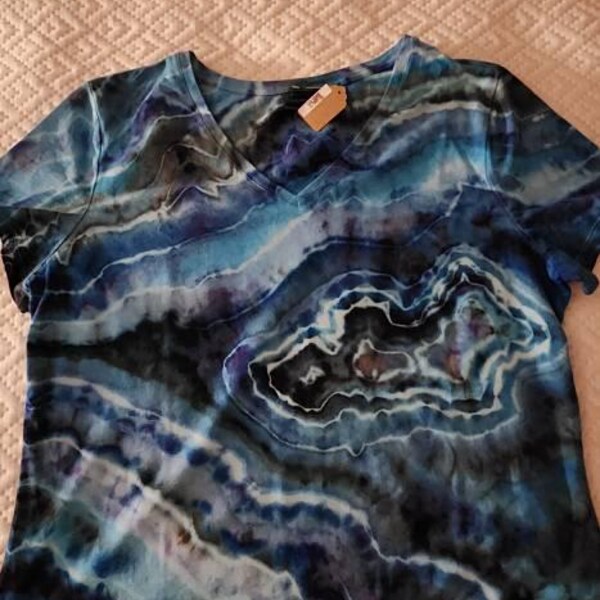 Tie Dye Shirt for Women, Crew or Vneck Custom Tye Dye Shirt ...