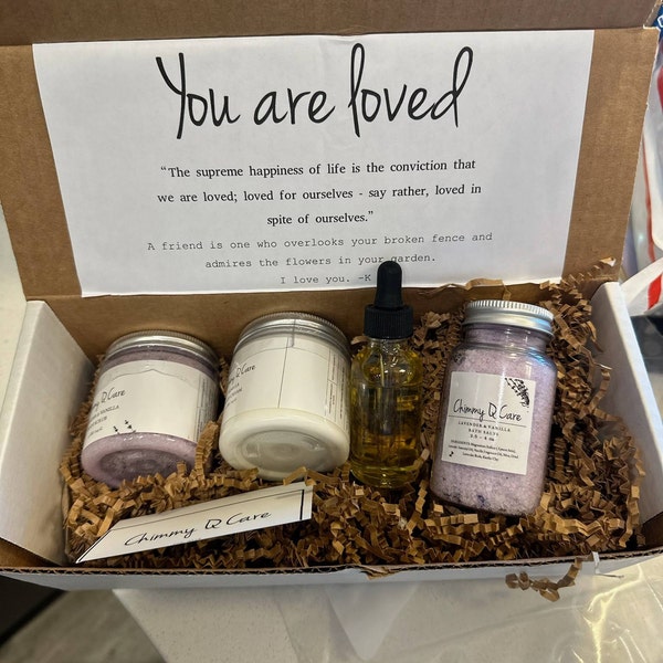 Thinking of You Gift Box | Friendship Gift Box | Self Care Gift Box ...