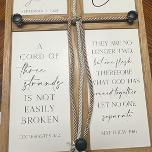 A Cord of Three Strands What God Joined Together Trinity Braid™ Unity ...