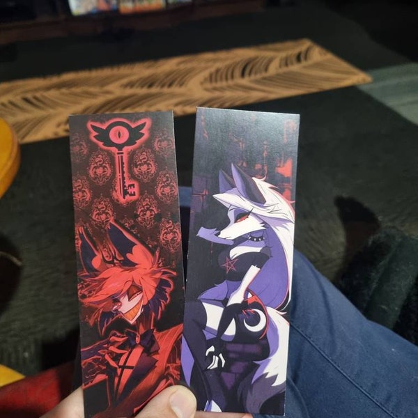 Hazbin Hotel / Stationery /book Lovers / Alastor / Lucifer / Charlie - Etsy