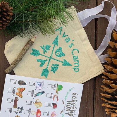 Printable Nature Scavenger Hunt for Kids Watercolor Full Color for ...