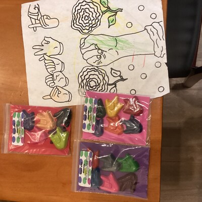 Firetruck Crayons, Fireman Party, Party Crayons, Fire Safety, Puppy ...