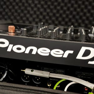 Pioneer DJ - White Decal Sticker - DJ Turntable - Mixer - Record Box ...