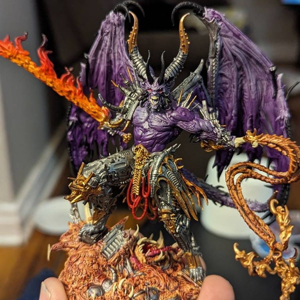 Galactic Demon Devil Lord Amaros Pit Fiend | 140mm, 112mm, 64mm Tall ...