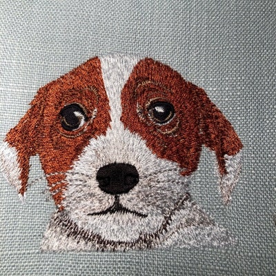Puppy Embroidery Design - Etsy