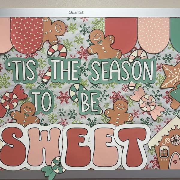 Christmas Bulletin Board Kit, Classroom Decor - Etsy