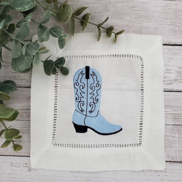 Cowboy Boot - Machine Embroidery Design, Western Boots Embroidery ...