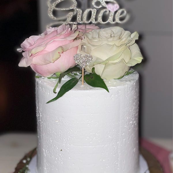 Sweet 60 Cake Topper, 60th Birthday Cake Topper, Sixty Cake Topper ...