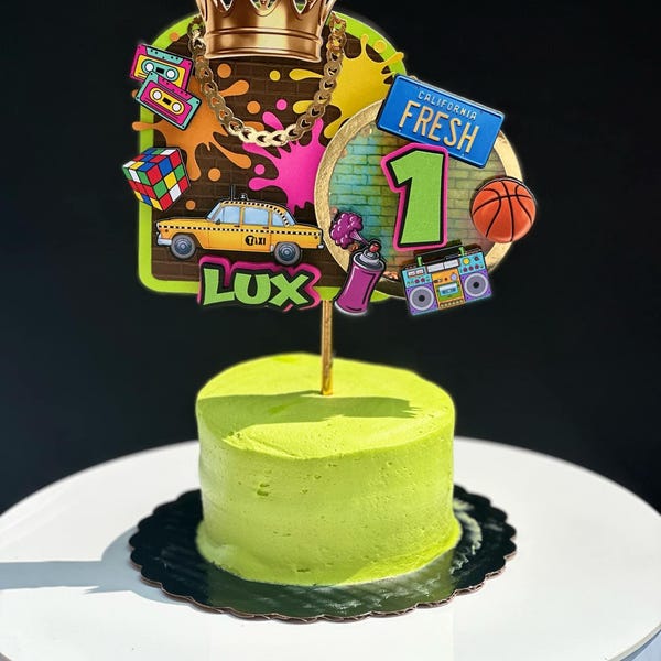 Fresh Prince Cake Topper, Fresh Prince Birthday, Fresh Prince Party ...