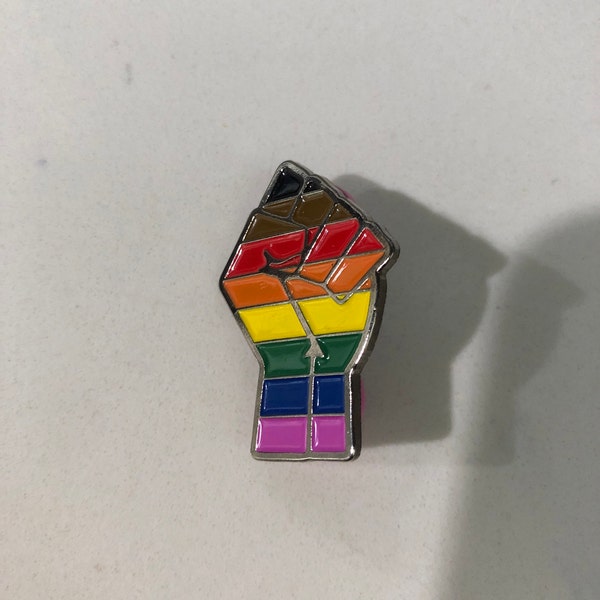 POC LGBT Pride Enamel Pin Philly Pride Pin - Etsy UK