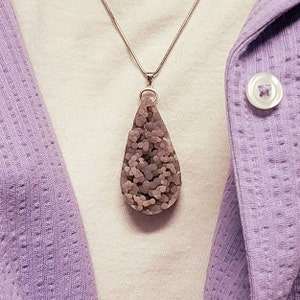 Ice Rhodonite Bracelet, Rose Rhodonite, Sakura, Cherry Rain, Round Bead ...