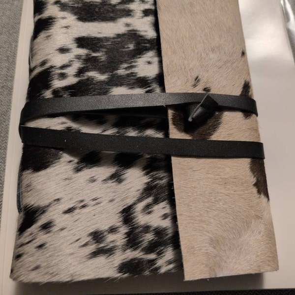 Cowhide Leather Journal: Handmade Travel Writing Notebook (7.5x5.5) - Etsy