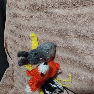 Chipmunk Knitting Pattern - Etsy