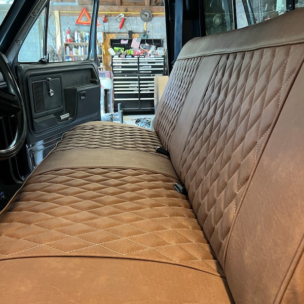 Classic Truck Bench Seat Upholstery Kit | Custom-fit Cover for Chevy ...