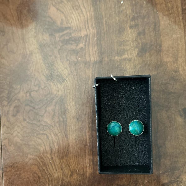 Genuine Eilat Stone Pendant, 925 Silver, Turquoise Pendant, King ...