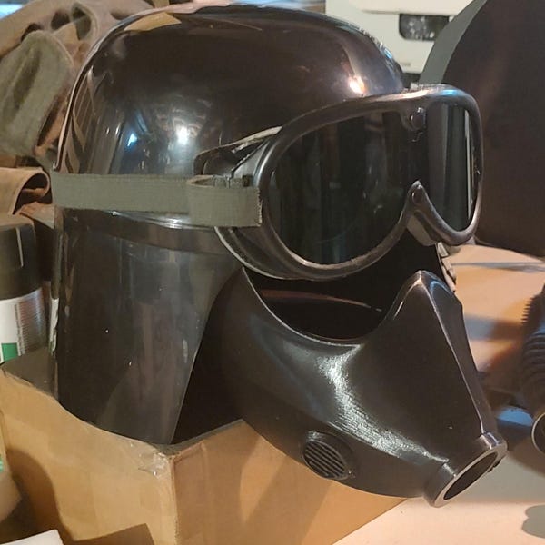 Star Wars At-st Driver Inspired Replica Costume Helmet Kit / Prop. - Etsy