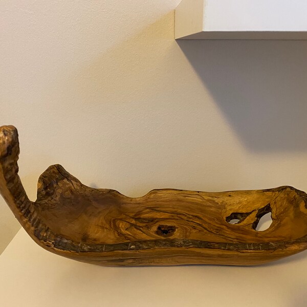 Free Standing Wooden Rustic Olive Tree Table Lamp - Etsy