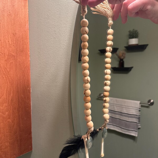 Runic Ritual Journey Mala - Custom - Seidr/volva/vitki/wyrd - Etsy