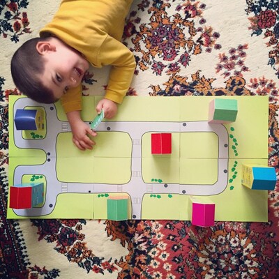 Printable FORMULA ROAD Playground, Printable Toy Kit, Road, Diy Kit ...